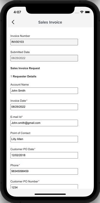 Example Offline Mobile Eforms In A Process Based App
