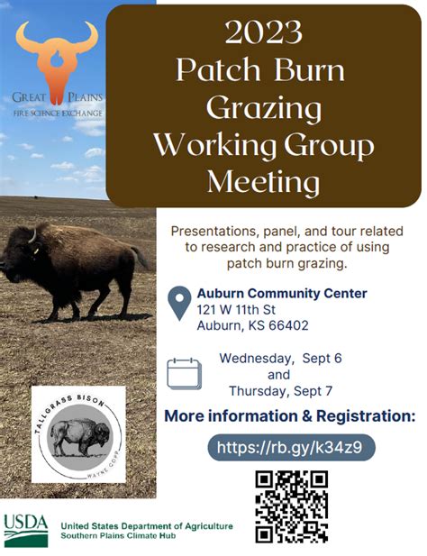 Patch Burn Grazing Working Group Meeting September 6 7 Kansas Forage And Grassland Council