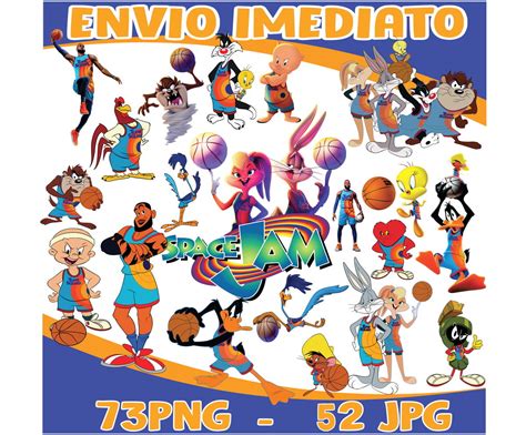 Kit Digital Space Jam Elo7 Produtos Especiais