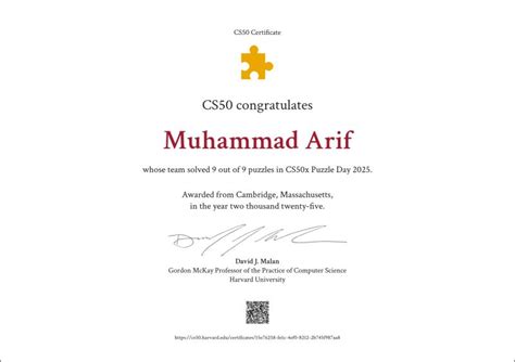 Cs50 Harvarduniversity Computerscience Puzzleday2025 Teamwork