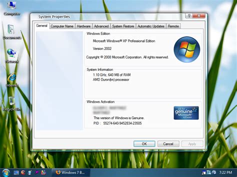 Win7 System Properties By Vher528 On Deviantart