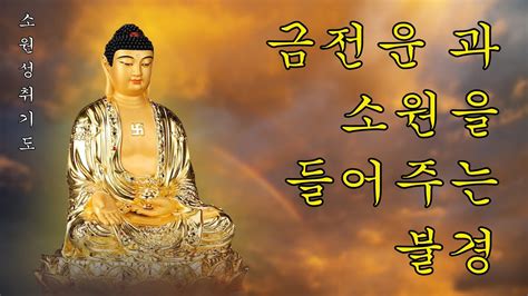 【소원성취기도】금전운 과 소원을 들어주는 불경 마음 편안한 곳 Youtube