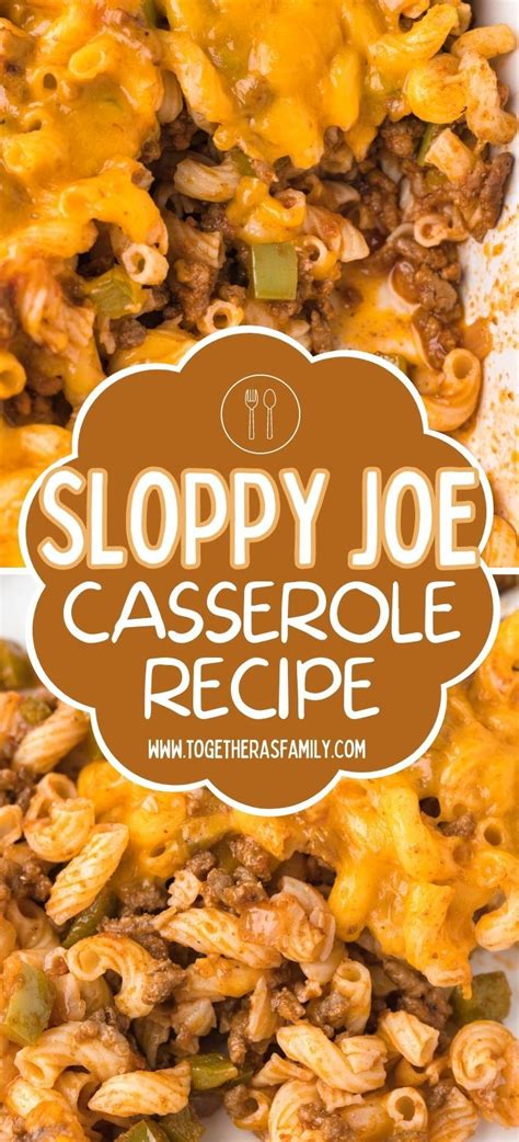 Sloppy Joe Casserole Artofit