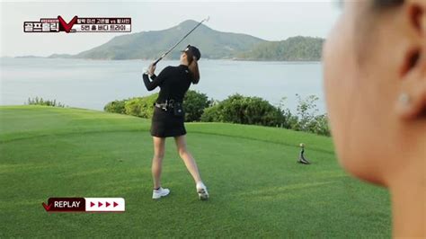 서바이벌 골프홀릭v 시즌5 해는 점점 져가고계속되는 탈락미션 고은별 Vs 함서인 Sbs Golf