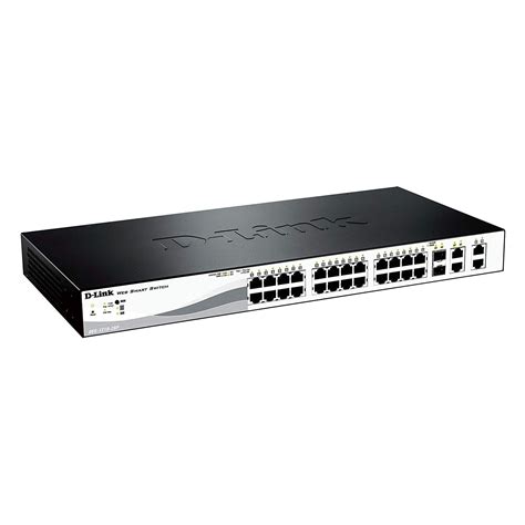 D-Link DES-1210-28P 24-Port Gigabit Smart Managed PoE Switch - Wootware