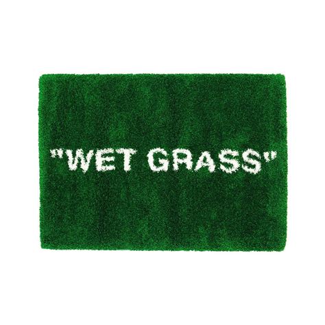 Virgil Abloh X Ikea Markerad Wet Grass Shezamme