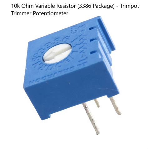 Variable Resistor Pin Connection At Patricia Logan Blog
