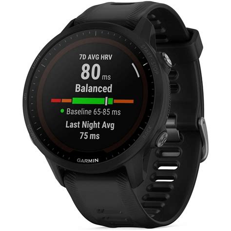 Garmin Forerunner 955 Solar Hrm With Gps Watch Black