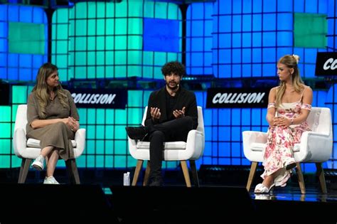 Loren Gray At How To Build A Brand Panel At Collision 2024 In Toronto • Celebmafia