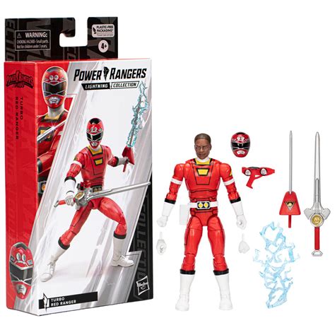 Power Rangers Lightning Collection Turbo Red Ranger Inch Action Figure