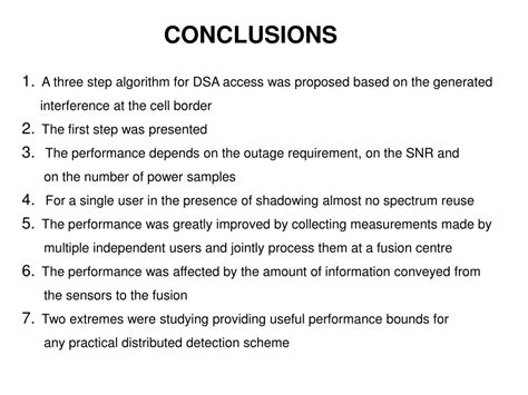 Ppt An Algorithm For Dynamic Spectrum Allocation In Shadowing Environment And With