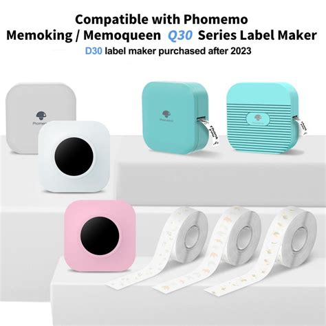 Phomemo D30 Q30 Q30s Label Maker Tape 🎄christmas Pattern🎅