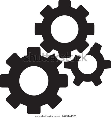 376 Interlocking Gears Icon Stock Vectors And Vector Art Shutterstock