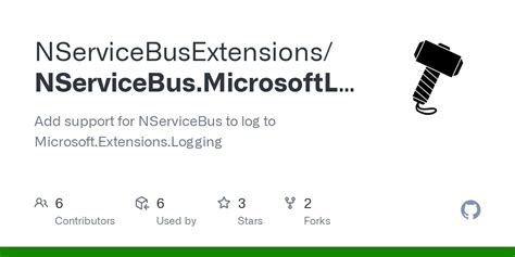 Github Nservicebusextensionsnservicebusmicrosoftlogging Add