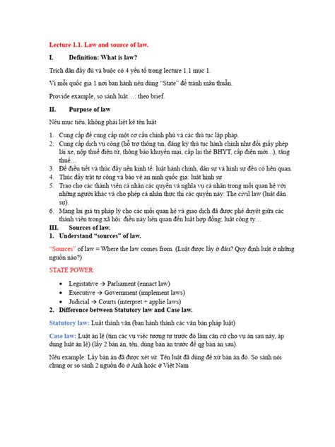 Guide Asm1 Law Pdf