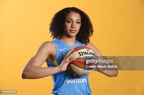 Gabby Williams Of The Chicago Sky Poses For A Portrait During Wnba