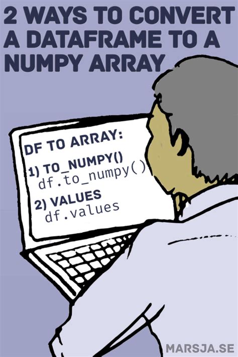 How To Convert A Pandas Dataframe To A Numpy Array
