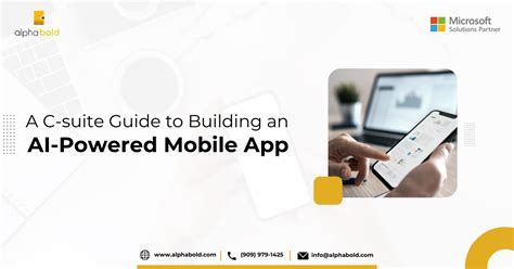 a c suite guide to building ai powered mobile apps