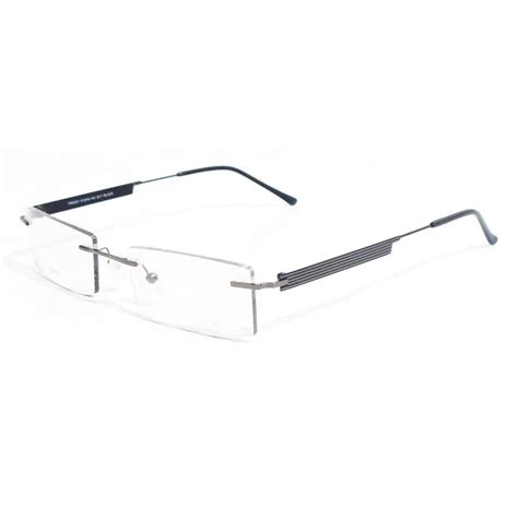 Rimless Glasses Frameless Glass Specs Spectacles Frames Glasses