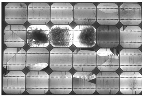El Image Of A Monocrystalline Pv Module With Various Defects From [60] Download Scientific