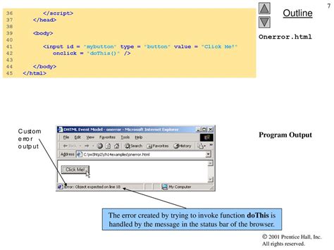 Chapter 14 Dynamic Html Event Model Ppt Download