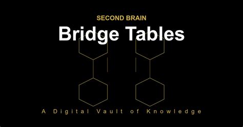 Bridge Tables