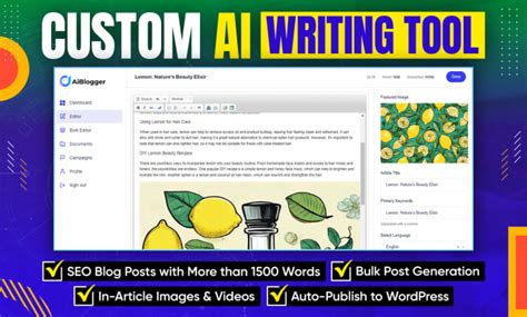 Build Your Own Ai Powered Writing Tool Using Gpt4 Chatgpt By