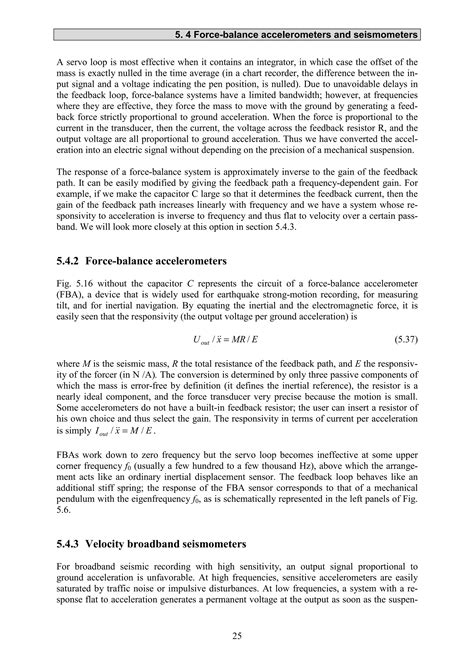 Earthquake Seismic Sensor Calibration PDF Geology Science