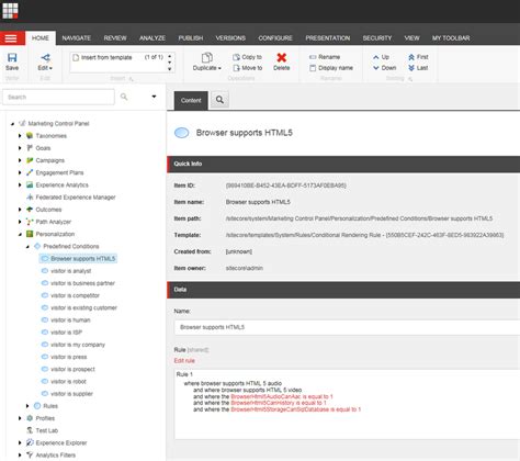 Using Device Detection Sitecore Documentation