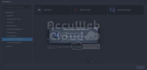 efficient backup storage setup and utilization with accuweb cloud