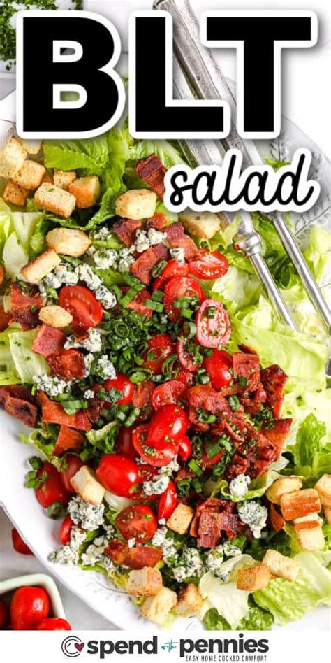 Blt Salad Spend With Pennies Keebys