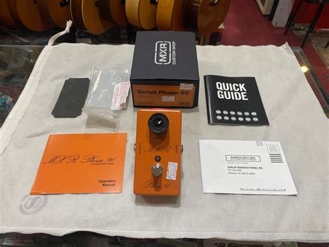 MXR CSP SL Script Phase W LED Guitar Effect Pedal Hobbies Toys Music Media Music