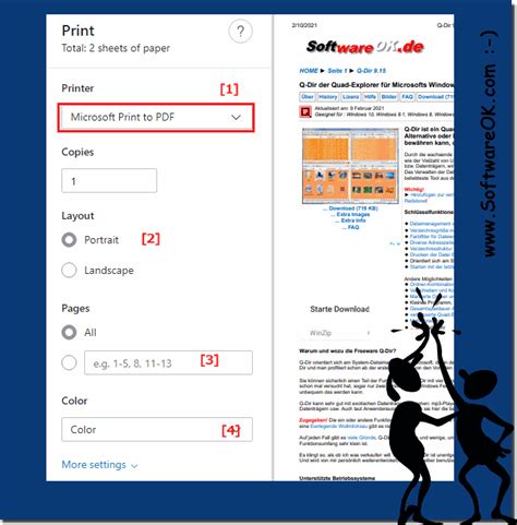 Save A Web Page As PDF In Microsoft Edge And Other Browsers