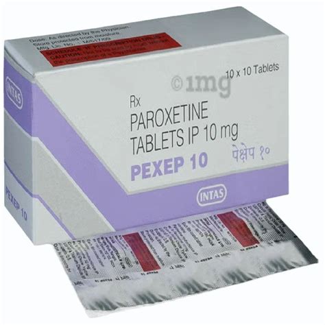 10mg Pexep Paroxetine Tablet At Best Price In Nagpur By Remedy Port
