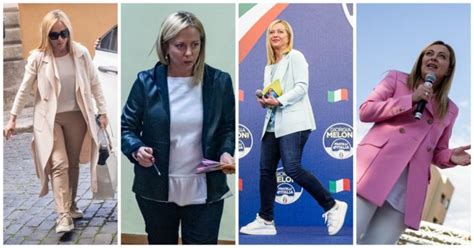 Giorgia Meloni Da Ragazza Di Borgata A Premier I Look Della Leader Di