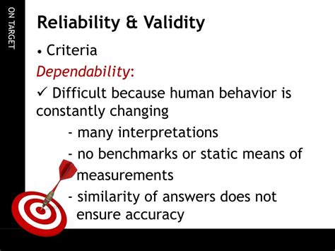 PPT Reliability Validity PowerPoint Presentation Free Download ID