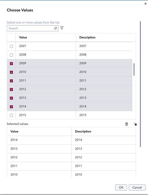 Creating A Simple Data Selection In Sas Field Quality Analytics