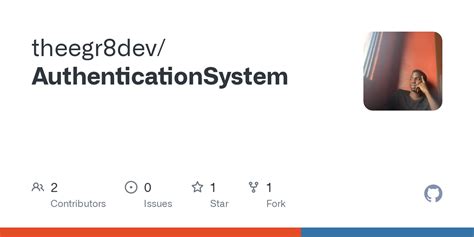 Github Theegr Dev Authenticationsystem