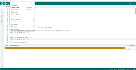 Stuck In Connecting To Arduino Uno On Com Ide 2 X Arduino Forum