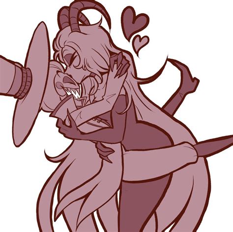 Lucifer Morningstar And Lilith Hazbin Hotel Drawn By Hinsou