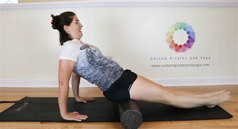 Release Your Hamstrings With The Foam Roller Custom Pilates And Yoga