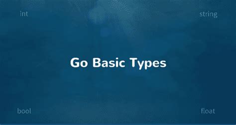 Golang Basic Types Operators And Type Conversion CalliCoder