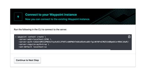 setup cli helper in ui · issue 781 · hashicorp waypoint · github