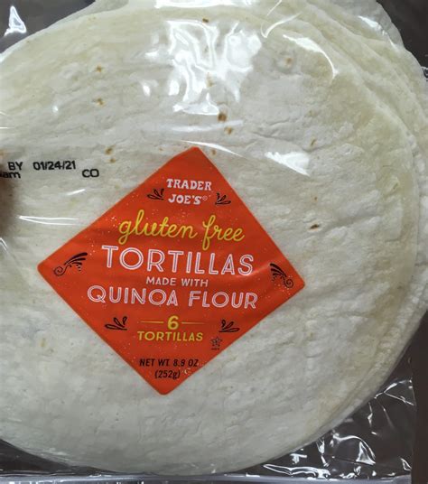 trader joe s gluten free tortillas with quinoa flour trader joe s