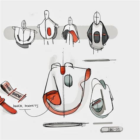 Ideation Sketches Bag Product Design Sketch Backpack Sketch Design