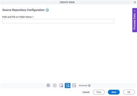 Create Issue Source Repository File System