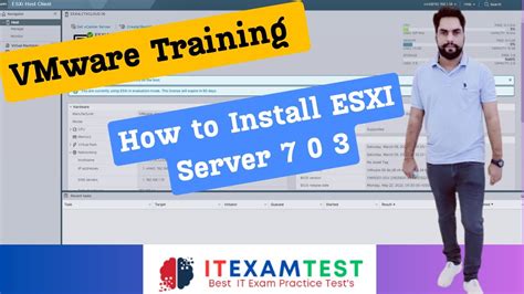 Vmware Training 1 How To Install Esxi Server 7 0 3 Vmware Esxi Youtube