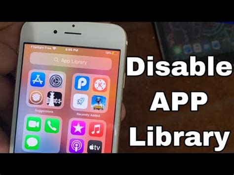 How To Disable IOS 14 App Library On ANY IPhone X 8Plus 8 7Plus 6S 6 5s YouTube