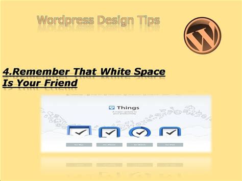 Wordpress Design Tips
