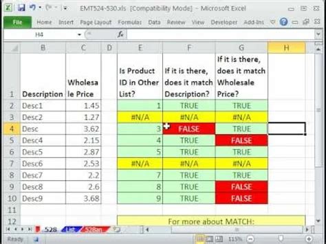 How To Cross Check Two Lists For Discrepancies In MS Excel Microsoft